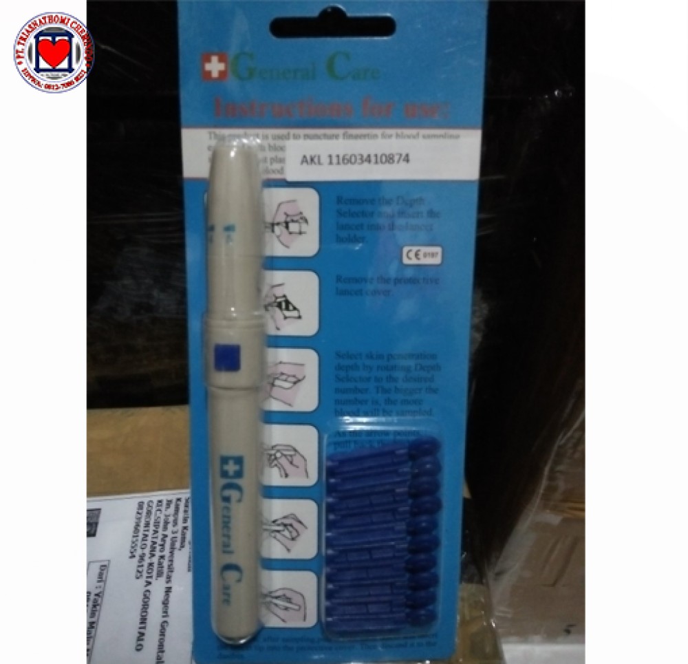 Jual Pen Lancet - Lancing Device Dengan Jarum dari TRIAS NATHOMI ...