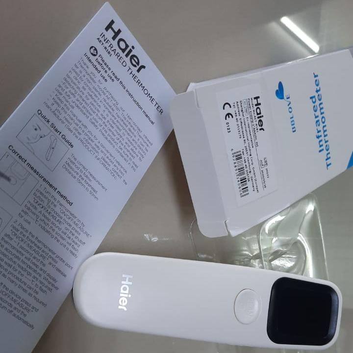 Jual THERMOMETER GUN INFRARED HAIER dari PT. BIOVALMED - Goalkes