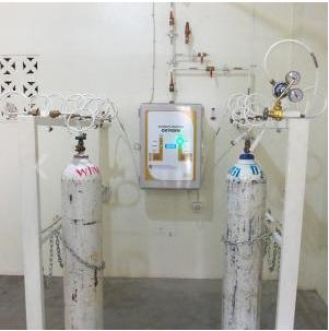 Jual FRES SISTEM MEDICAL GAS MANIFOLD, HEADER 2X5, PIGTAIL (O2 /N2O/ N2 ...