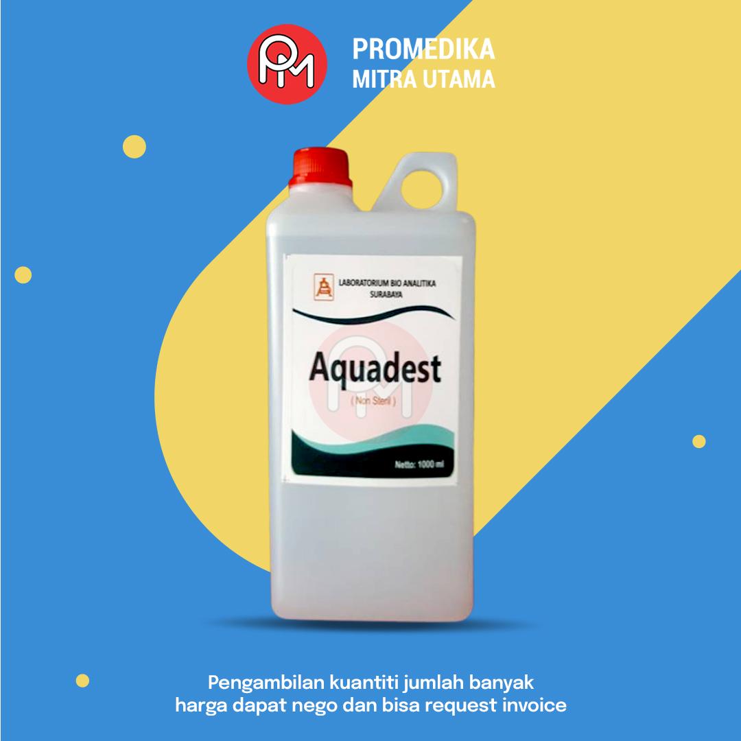 Jual Aquadest 1L Bio Analitika dari PT. Promedika Mitra Utama - Goalkes