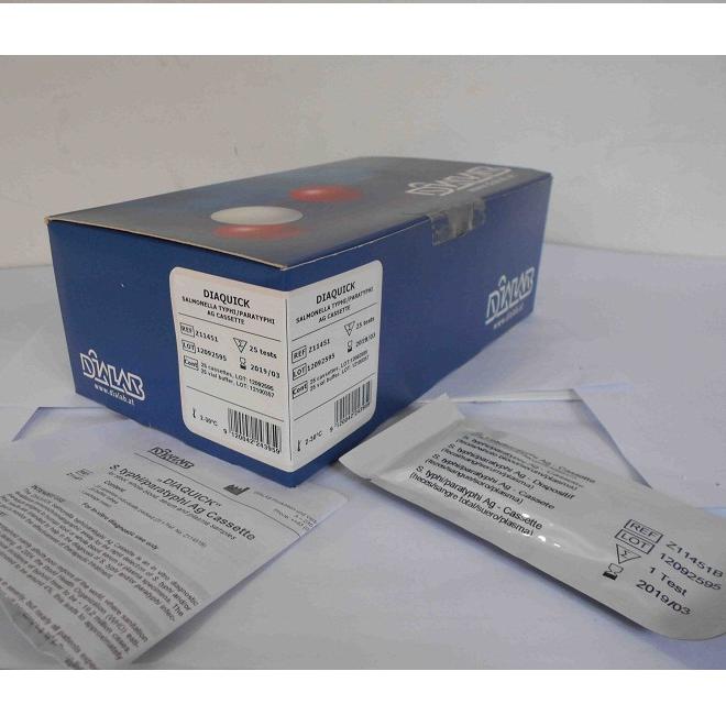 Jual Dialab Diaquick S. typhi/paratyphi Ag Cassette dari Multi Sarana ...