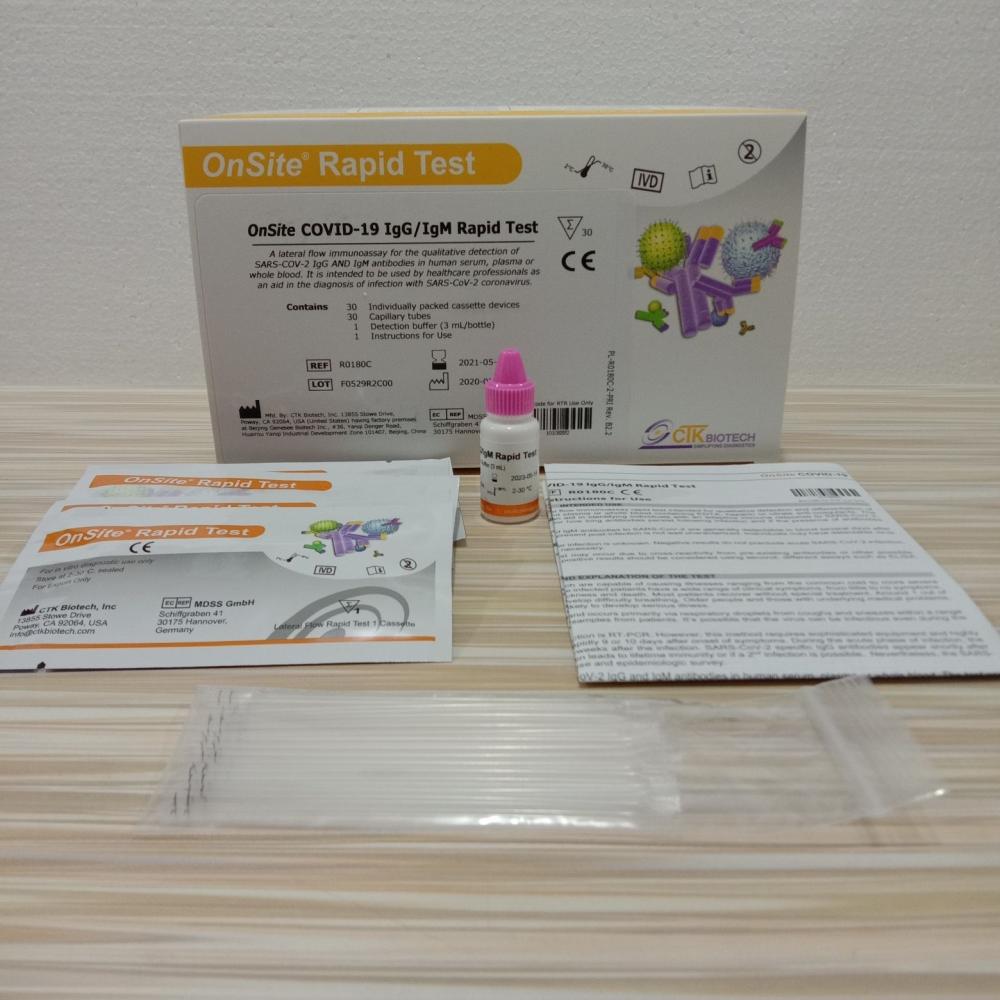 Jual Rapid Test Covid-19 "Onsite" dari Lashika Utomo - Goalkes