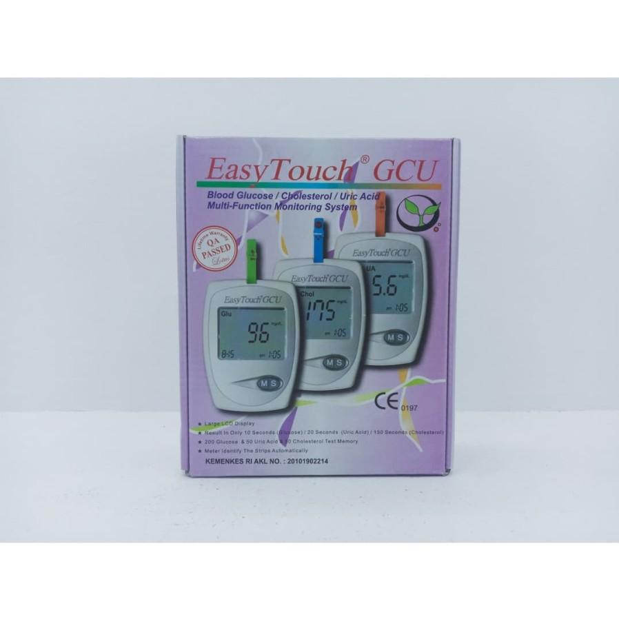 Jual EasyTouch GCU 3in1 / Alat Cek Gula Darah, Kolesterol, Asam Urat ...