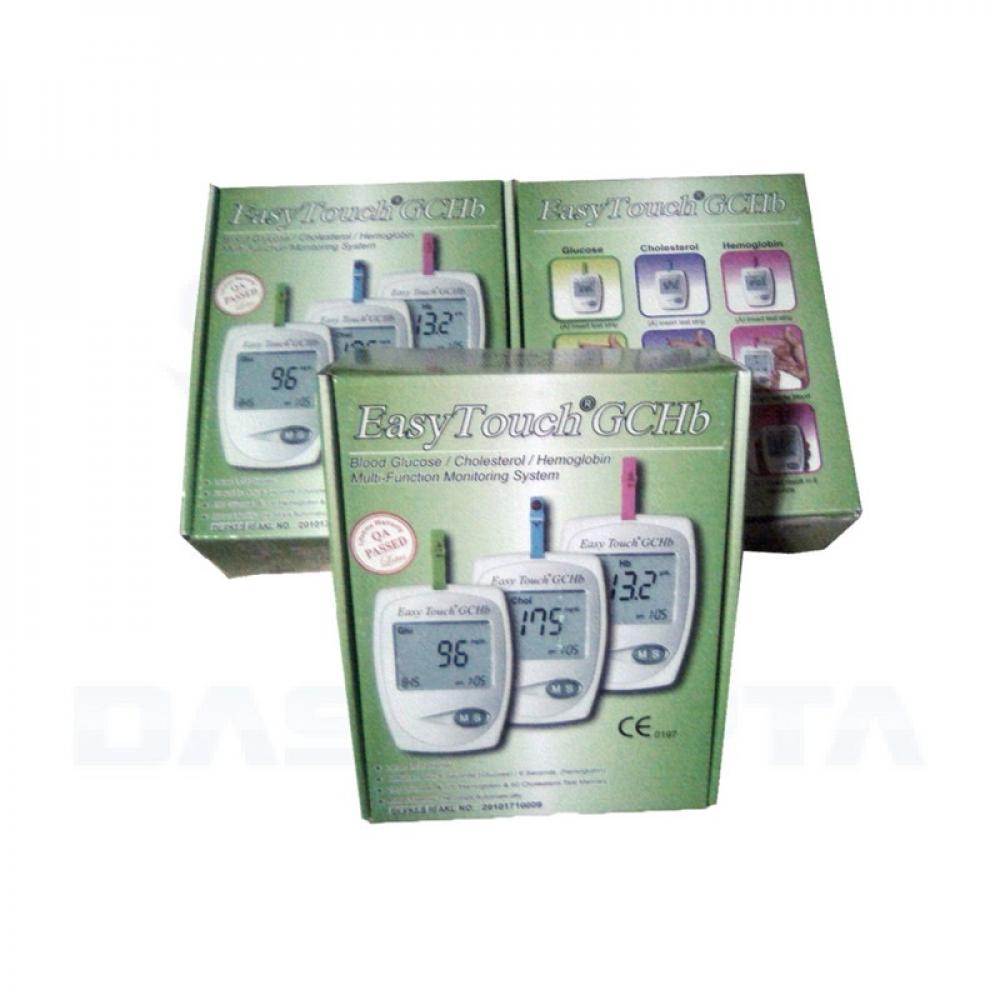 Jual Alat Easy Touch GCHB / Alat Cek Hemoglobin 3in1 / Alat ET HB dari ...