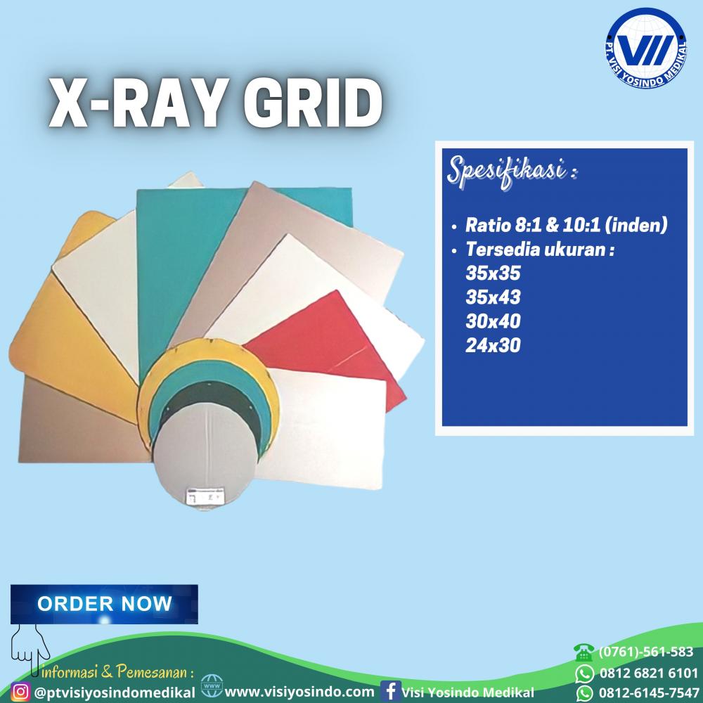 Jual X-Ray Grid Ratio 8:1 Size 35x35 dari PT. Visi Yosindo Medikal ...