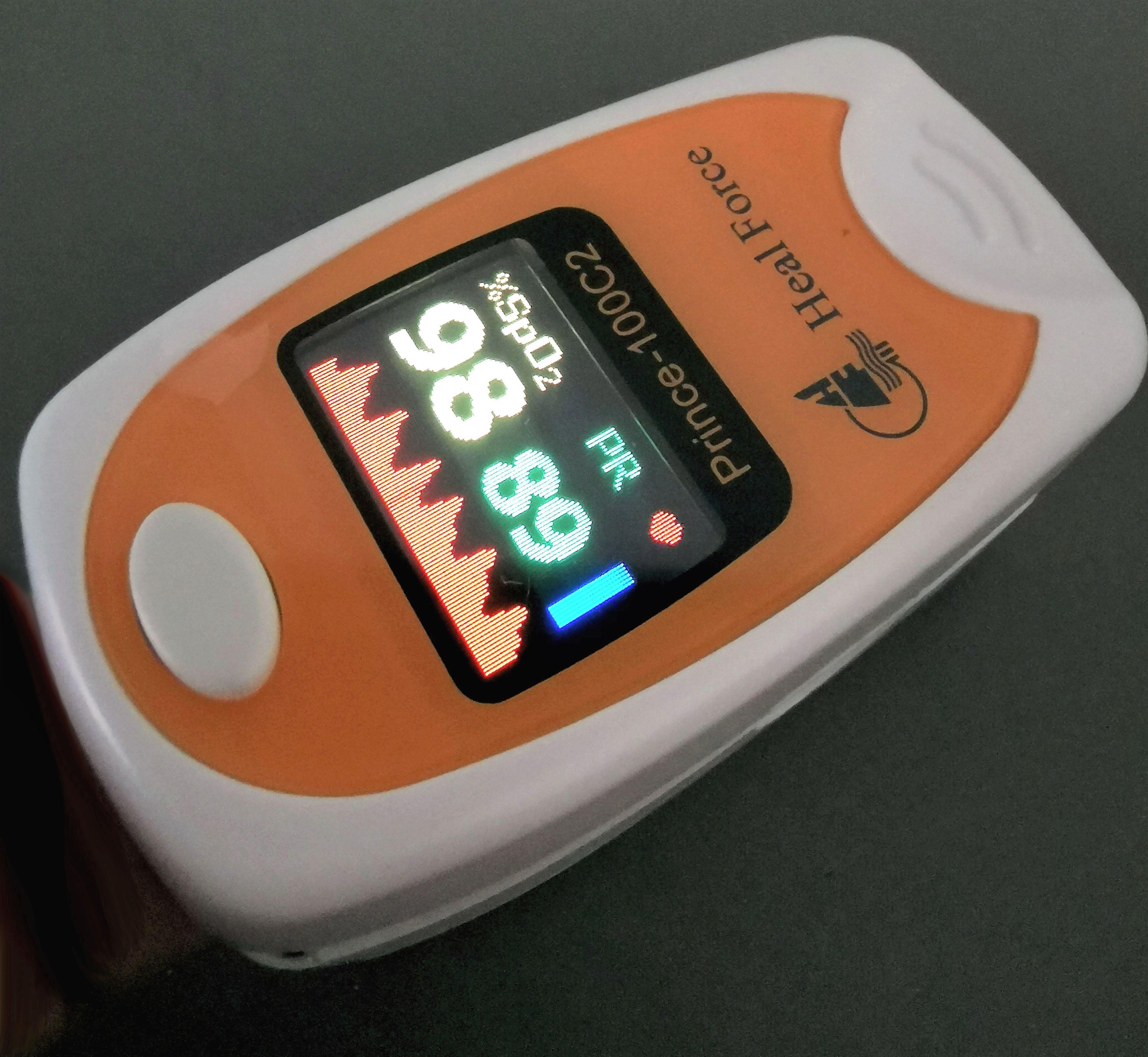Jual Fingertip Oximeter (Alat pengukur kadar Oksigen dalam Darah ...