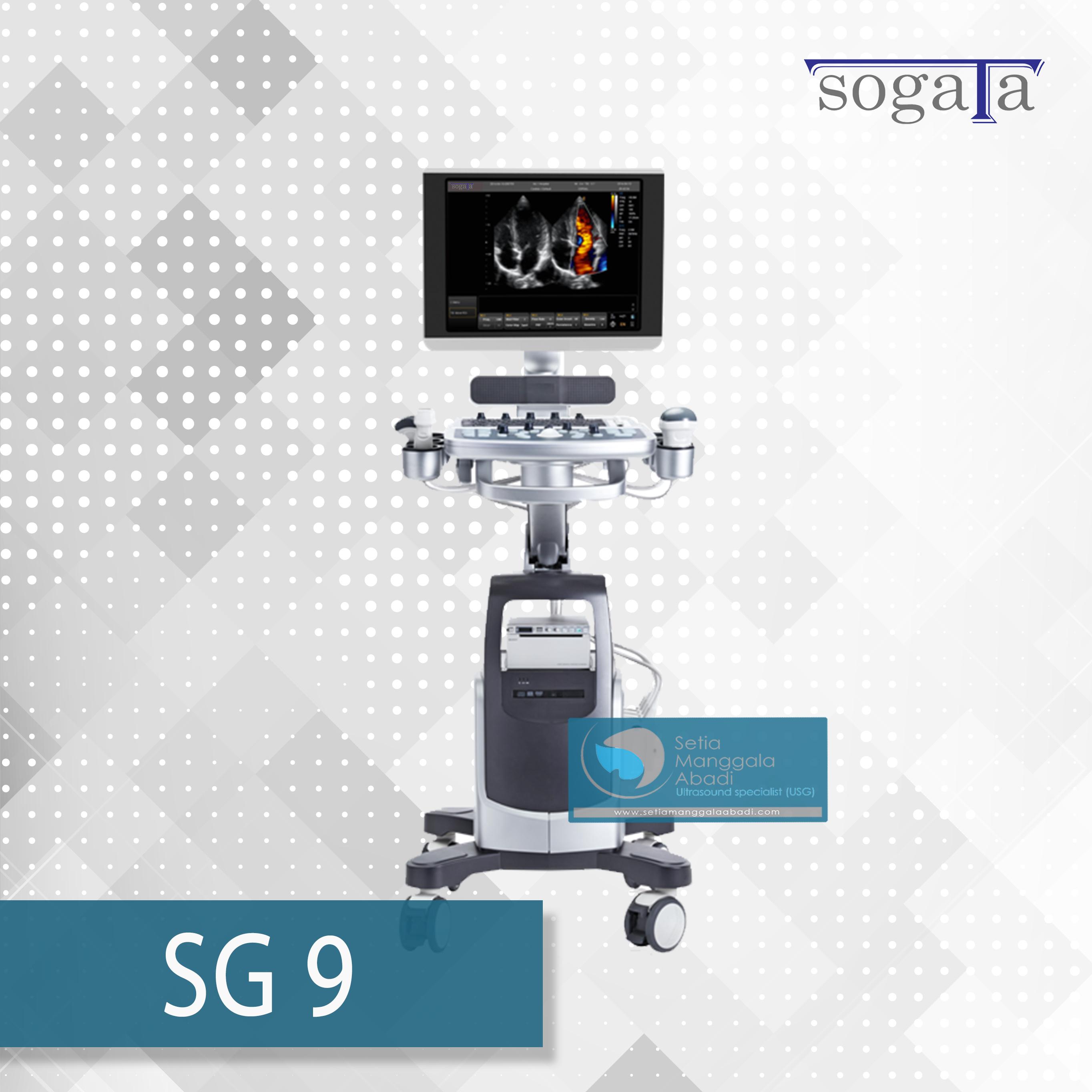Jual ALAT USG SOGATA SG 9 COLOR DOPPLER dari PT. Setia Manggala Abadi ...